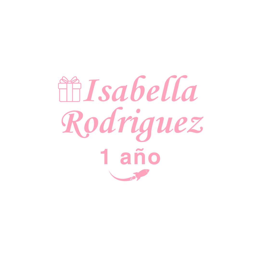 Isabella Rodriguez - 1 año - 13/01/2024 – Universo Infantil